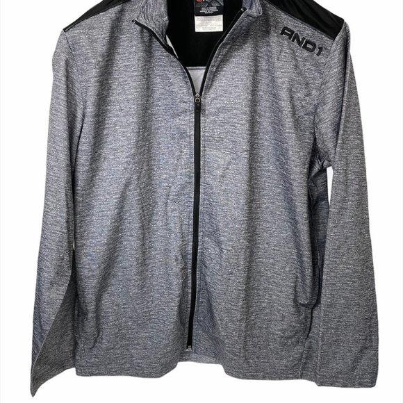 And1 | Jackets & Coats | And Mens Grey Athletic Jacket Size Large ...